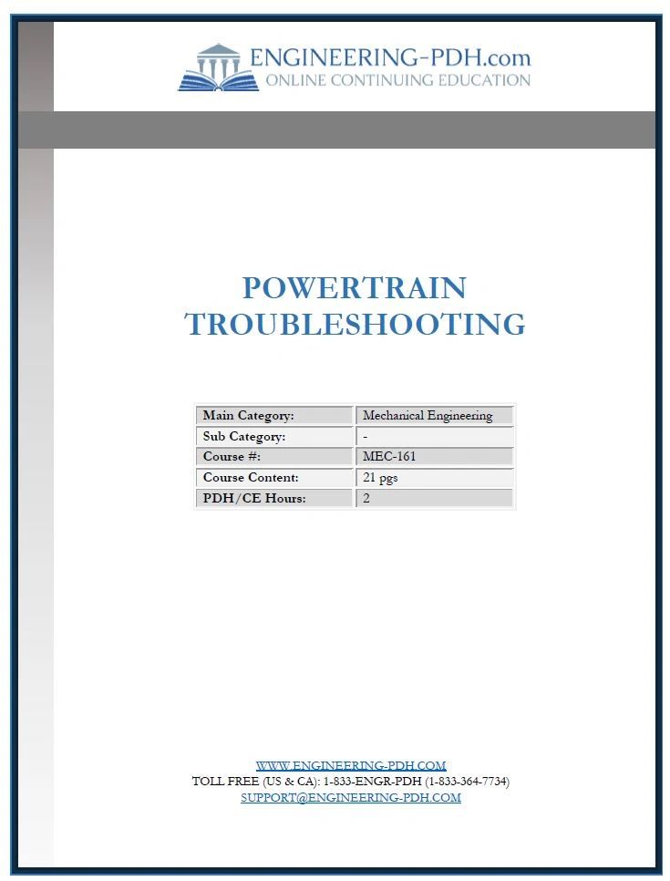 MEC-161 (2 Hrs) - Powertrain Troubleshooting